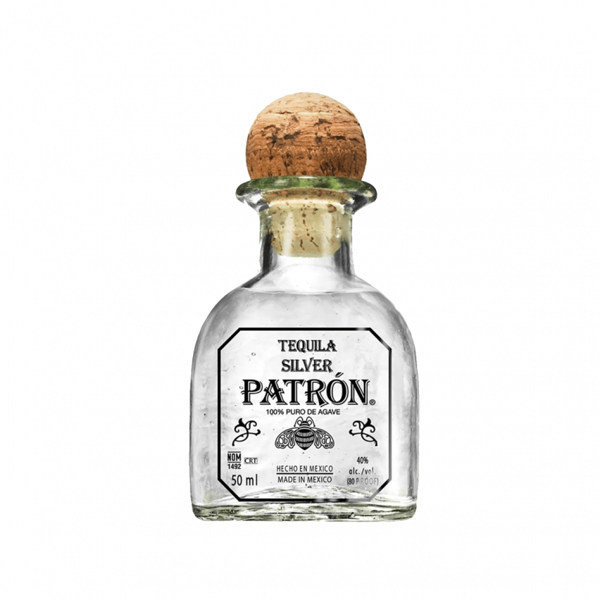 Patron Silver 50ml Mini - Liquor Star Online