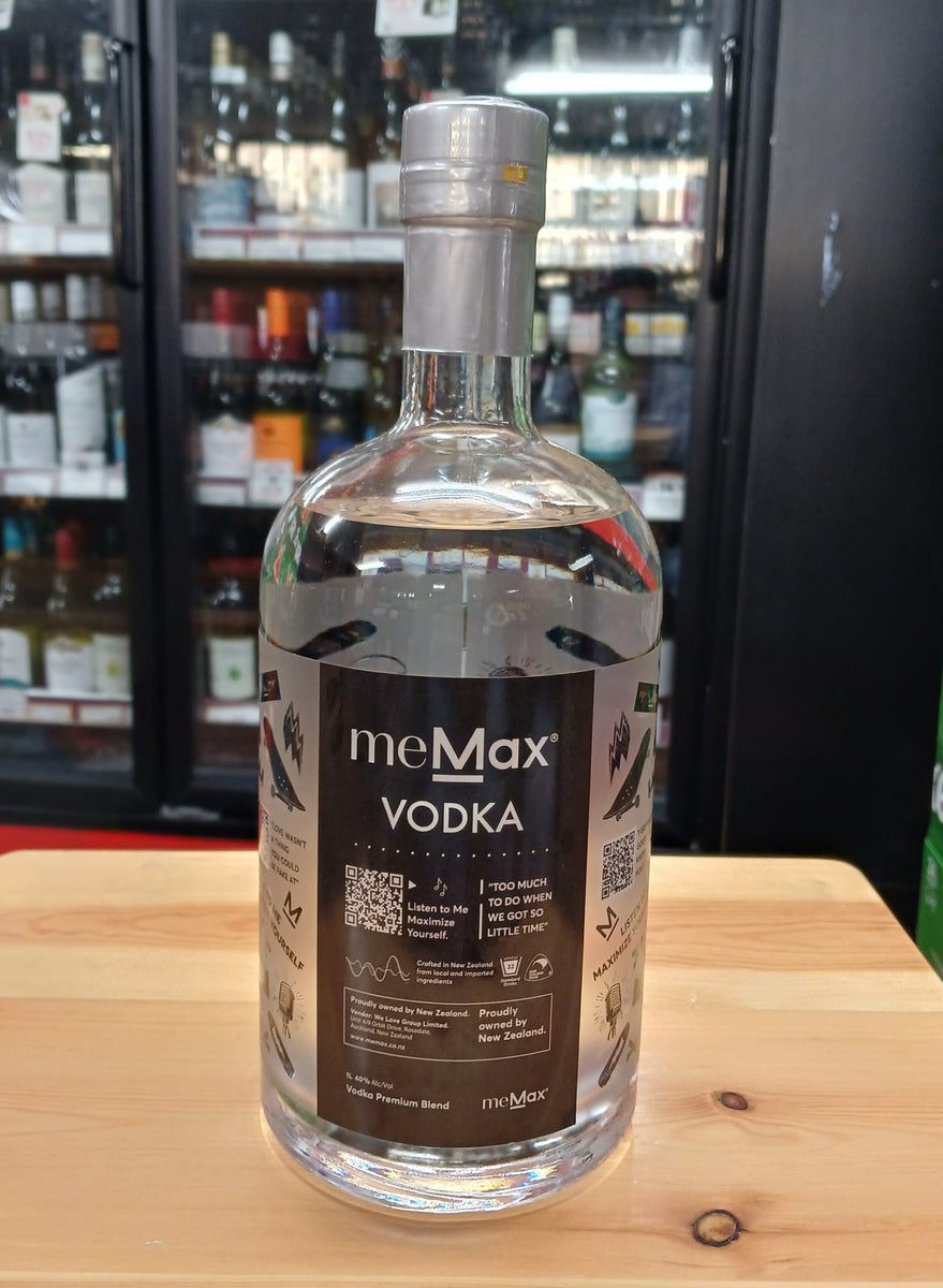 MeMax Vodka 40% 1L – Liquor Star Online