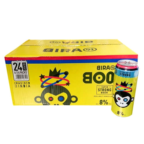 Bira Boom 8% 500ml 24 Pack Cans - Liquor Star Online