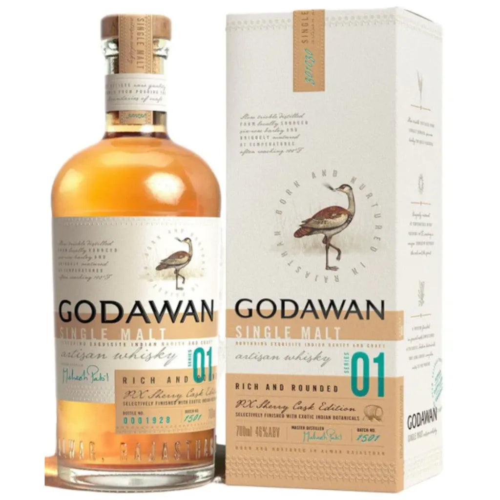 Godawan Series #01 Indian Single Malt Whisky 700ml – Liquor Star Online