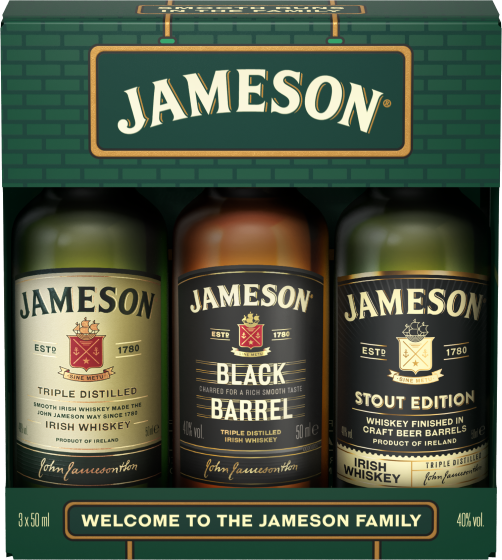 Jameson Mini Pack 3x50ml – Liquor Star Online