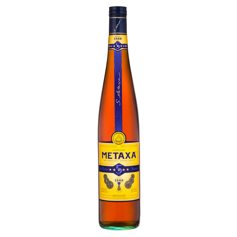 Metaxa 5 Star Greek Brandy 700ml – Liquor Star Online