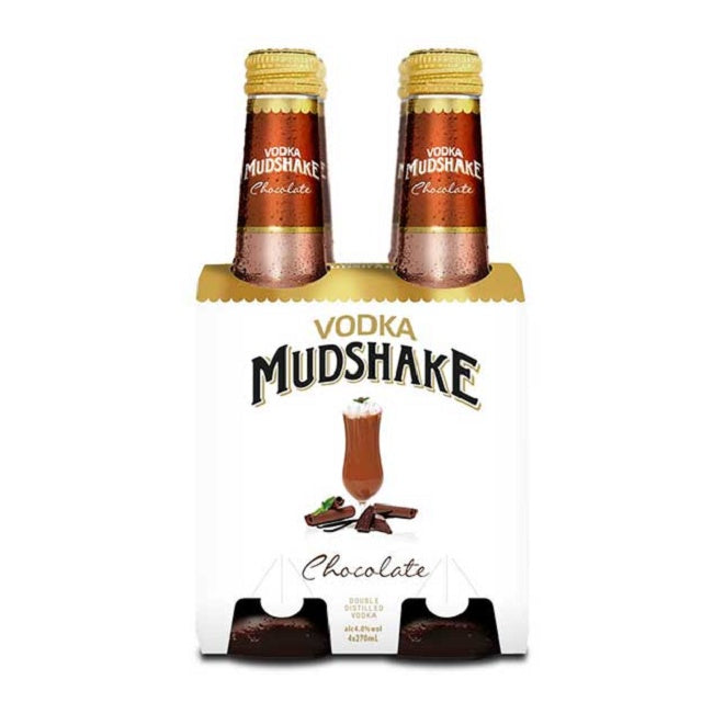 Vodka Mudshake Chocolate 4pk 270ml btls – Liquor Star Online