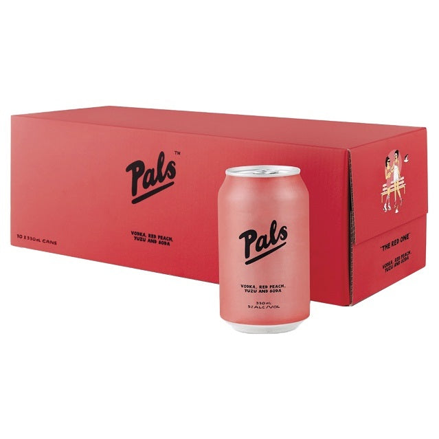 Pals Red Peach Yuzu 10Pk cans – Liquor Star Online