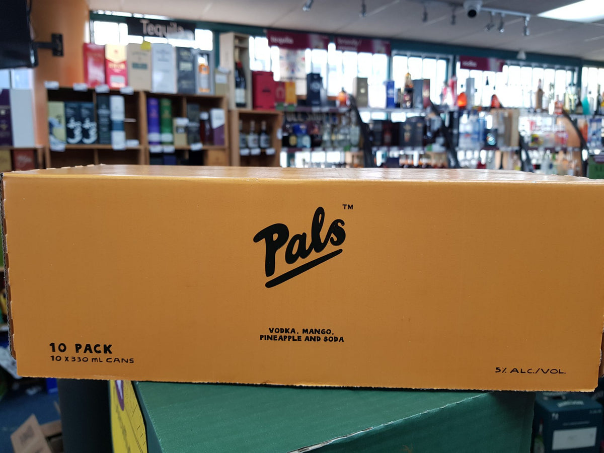 Pals Vodka Mango, Pineapple and Soda 10Pk Cans – Liquor Star Online