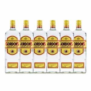 Gordons London Dry Gin 1L 6 Bottles Case Deal – Liquor Star Online