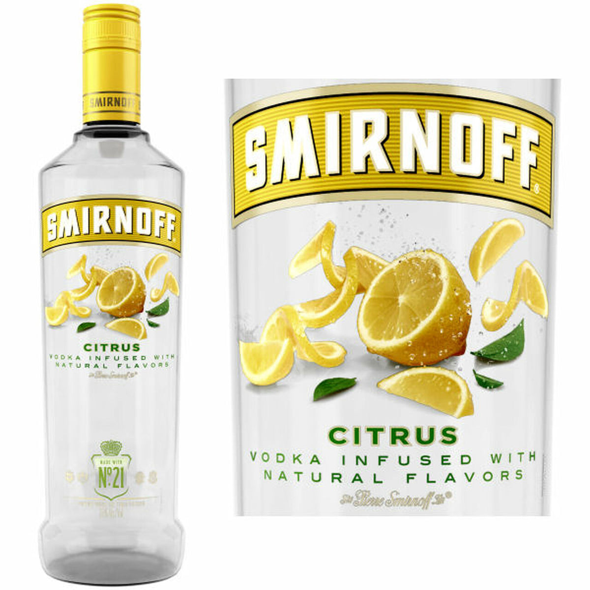Smirnoff Citrus Vodka 700ml – Liquor Star Online